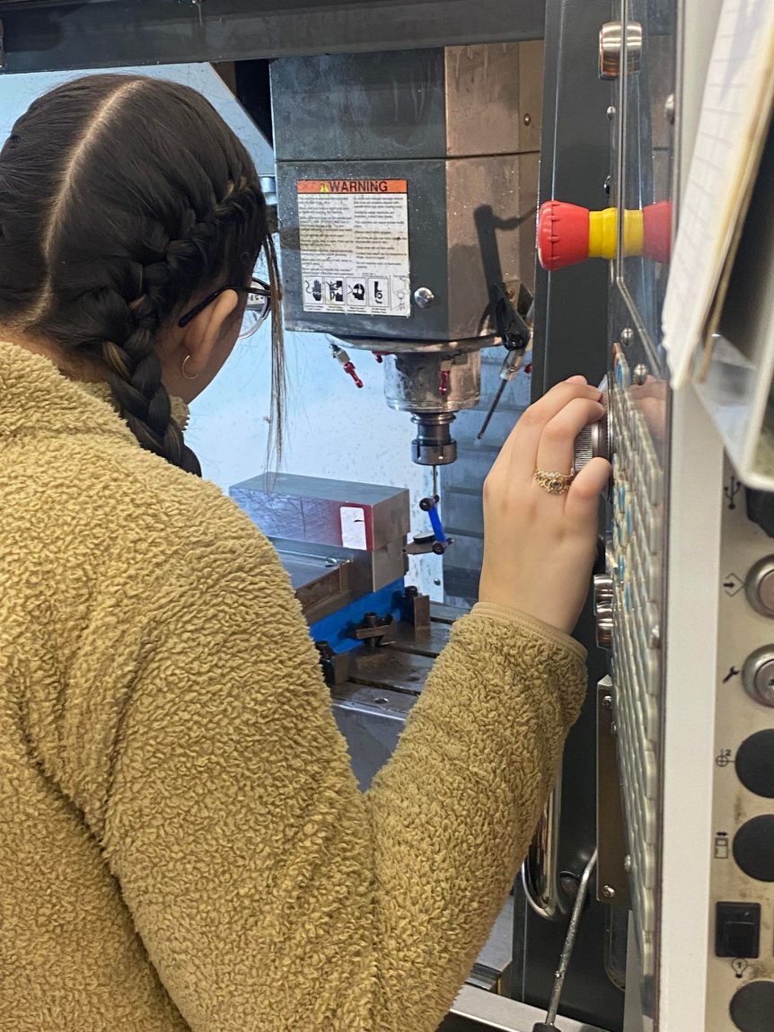 High School Students Visit Industrial Molds - Pyramid Molding Group